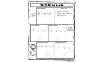 Adding + Subtracting Fractions & Mixed Numbers Task Cards by Teach Simple