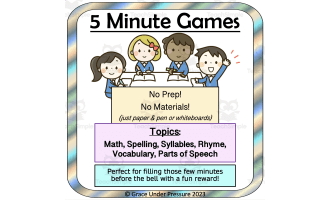 5 Minute Game: Guess My Number by Teach Simple
