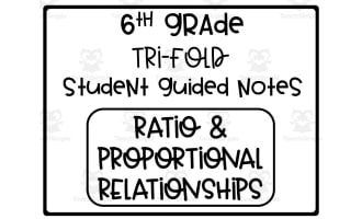 6th Grade Fractions, Decimals + Percents Student Guided Notes by Teach ...