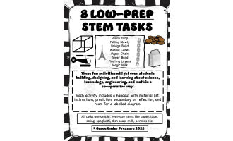 STEM Task: Floating Layers by Teach Simple