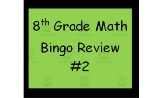 4th Grade Math Bingo Games (Multiple Games) by Teach Simple
