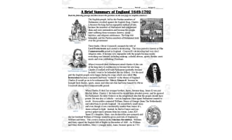 A Brief History of the Pilgrims by Teach Simple
