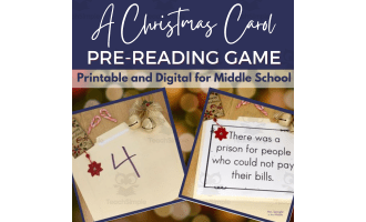 A Christmas Carol: Escape Room by Teach Simple