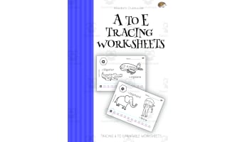 A to E playdough mats SAMPLE by Teach Simple