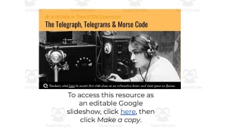 Morse Code Game! by Teach Simple