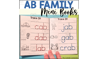 AB Word Family Emergent Reader: I Can Count and Dab by Teach Simple