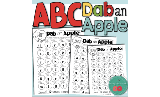 Sight Words Dab an Apple by Teach Simple