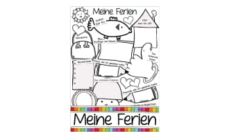 My Vacation ( German Worksheet) by Teach Simple