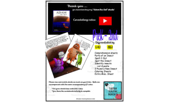 "Octopus" Worksheet Packet by Teach Simple