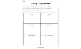 Adding In Any Order Worksheet by Teach Simple