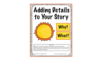 Drawing to Add Details Activity by Teach Simple