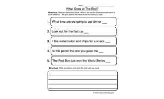 Adding Commas in a Series Worksheet by Teach Simple