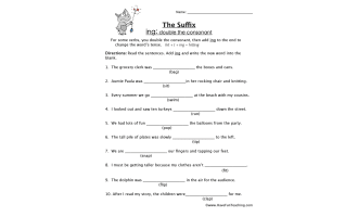 Add ING Suffix Worksheet by Teach Simple