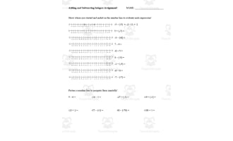 Adding and Subtracting Polynomials Guided Notes by Teach Simple