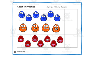 Buggy Addition Worksheet by Teach Simple