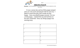 Adjectives Lesson Plan by Teach Simple