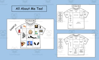 Back to School: All About Me Worksheets by Teach Simple
