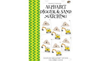 Halloween Phonics Alphabet Matching Activity by Teach Simple