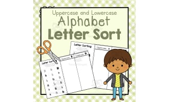 Alphabet Letter Posters | Letter of the Week Activity Book by Teach Simple