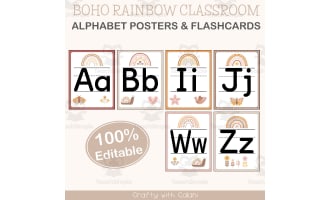 Word Wall Classroom Decoration in Pastel Rainbow Theme - 100% Editable ...