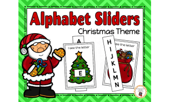 Word Family Slide & Write - Christmas Theme by Teach Simple