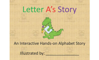Alphabet Story Book | Letter H Interactive Book by Teach Simple