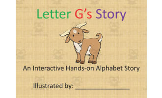Alphabet Story Book | Letter T Interactive Book by Teach Simple