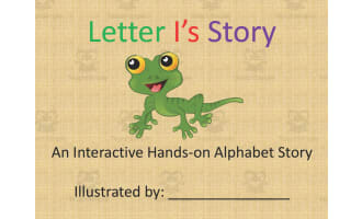 Alphabet Story Book | Letter P Interactive Book by Teach Simple