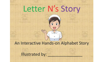 Alphabet Story Book | Letter P Interactive Book by Teach Simple