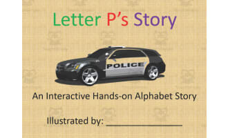 Alphabet Story Book | Letter I Interactive Book by Teach Simple