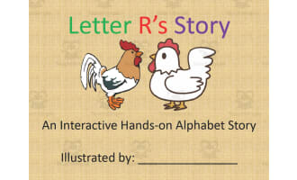 Alphabet Story Book | Letter X Interactive Book by Teach Simple