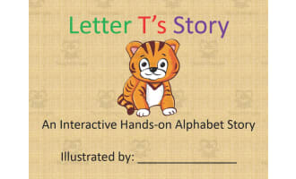 Alphabet Story Book | Letter S Interactive Book by Teach Simple