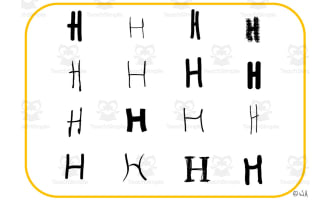 Alphabet Visual Cards - Letter L Mat by Teach Simple