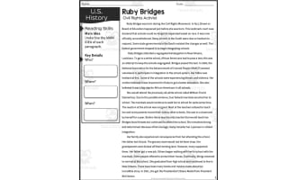 Pledge of Allegiance Reading Packet by Teach Simple