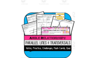 Angle-Angle Theorem of Similar Triangles NOTES, PRACTICE, QUIZ by Teach ...