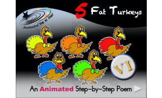 Animated Poem: 5 Little Cones VI by Teach Simple