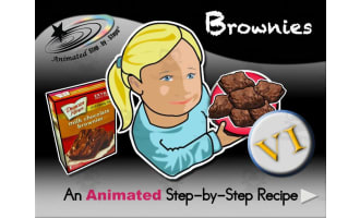 Animated Recipe: Peanut Butter and Jam Sandwich VI by Teach Simple
