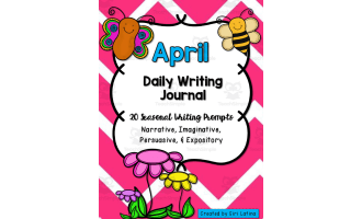 March Daily Writing Journal by Teach Simple