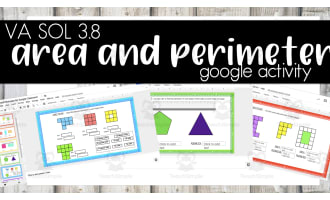 Area and Perimeter Emoji Math Activity by Teach Simple