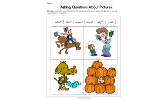 Asking Questions about a Story Activity by Teach Simple
