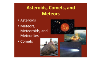 Asteroids, Comets and Meteors - 7 Lab Station Activities by Teach Simple