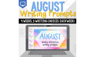 May Weekly Interactive Writing Prompts by Teach Simple