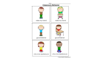 School Flash Cards by Teach Simple