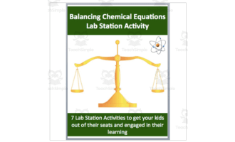 Chemical Reactions and Balancing Equations – Lab Station Activity by ...