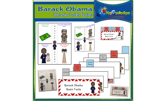 Barack Obama Activity Packet and Worksheets by Teach Simple