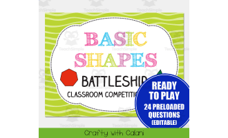 Basic Shape Recognition 20 Questions Classroom Game by Teach Simple