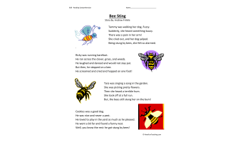 Insects Reading Comprehension Digital Worksheet by Teach Simple