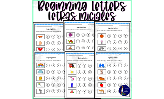 Beginning Sounds Letters A to Z by Teach Simple