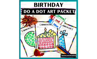 Spring Do A Dot Art Packet by Teach Simple