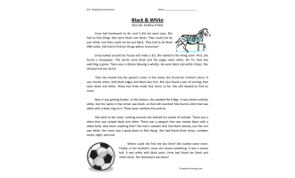 Alphabet Letter Black and White Posters by Teach Simple